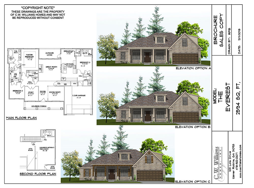 Floorplans - CW Williams