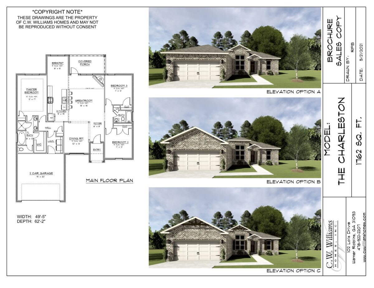 Floorplans - CW Williams