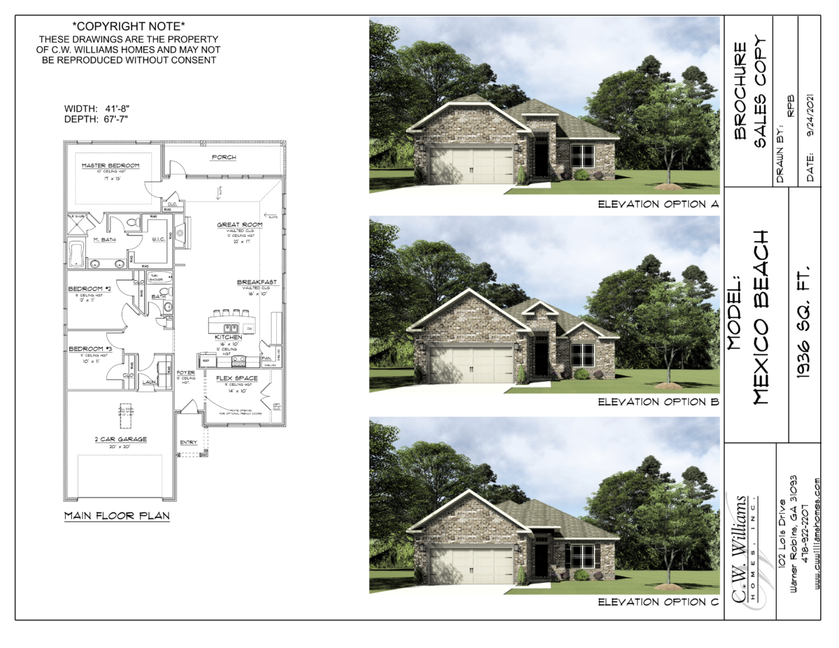 Floorplans - CW Williams
